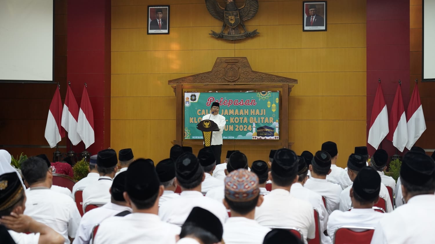 Wali Kota Blitar Lepas Ratusan Calon Jamaah Haji Kota Blitar Tahun 2024 ... Wali Kota Blitar Lepas Ratusan Calon Jamaah Haji Kota Blitar Tahun 2024 ...
